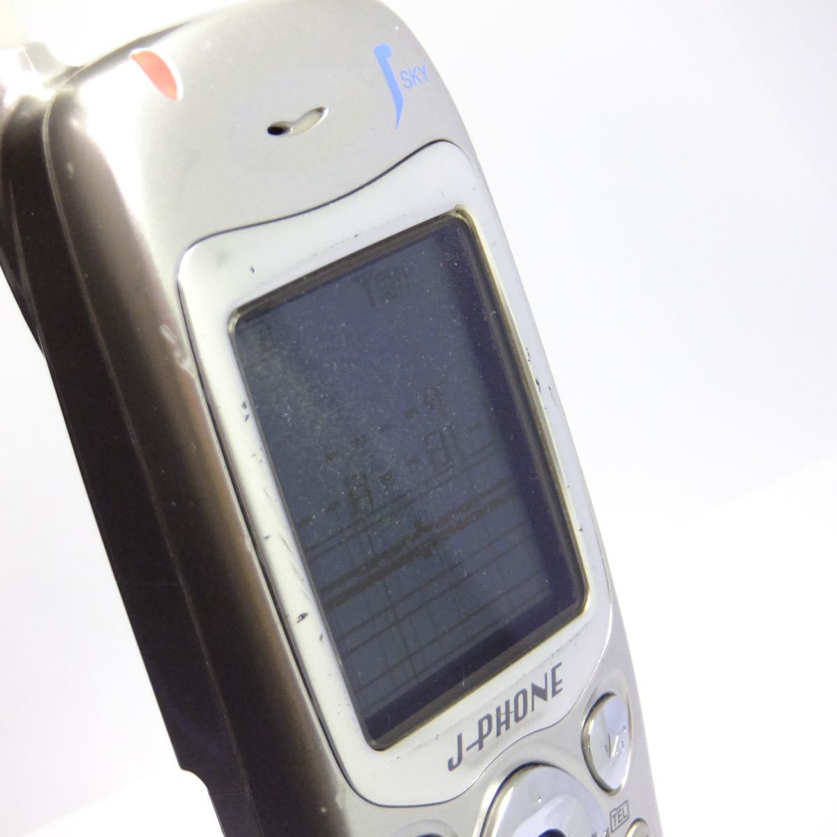 【傷や汚れあり （詳細）】J-SH03 ギリギリ起動 付属品有り Jフォン J-PHONE 携帯電話 ガラケー Jスカイ レア シャープ sharp vodafone PDC 第二世代 2G ...