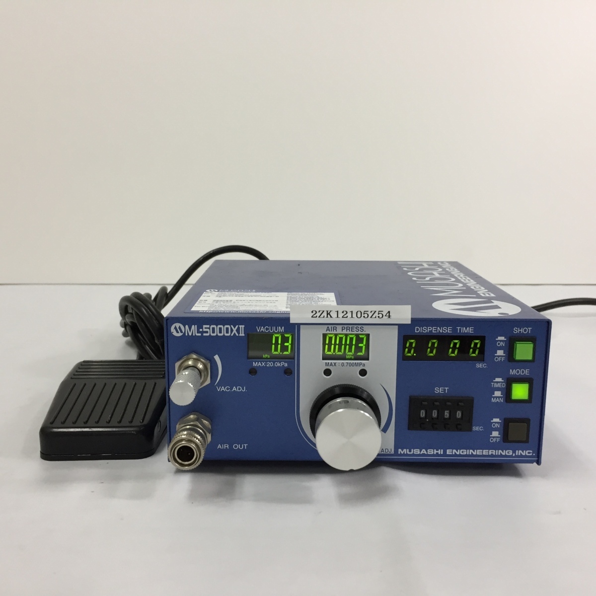 MUSASHI M22-123 SHOT mini ショットミニ 3軸 卓上型塗布ロボット ディスペンサー 武蔵エンジニアリング 通電OK ...