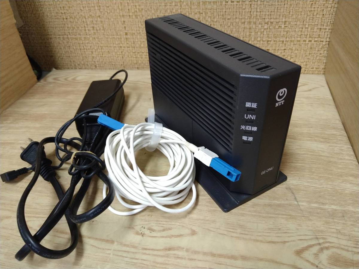 NTT SCM-GE-PON(M)D GV-ONU タイプD(1) 17年6月製 の落札情報詳細| ヤフオク落札価格情報 オークフリー