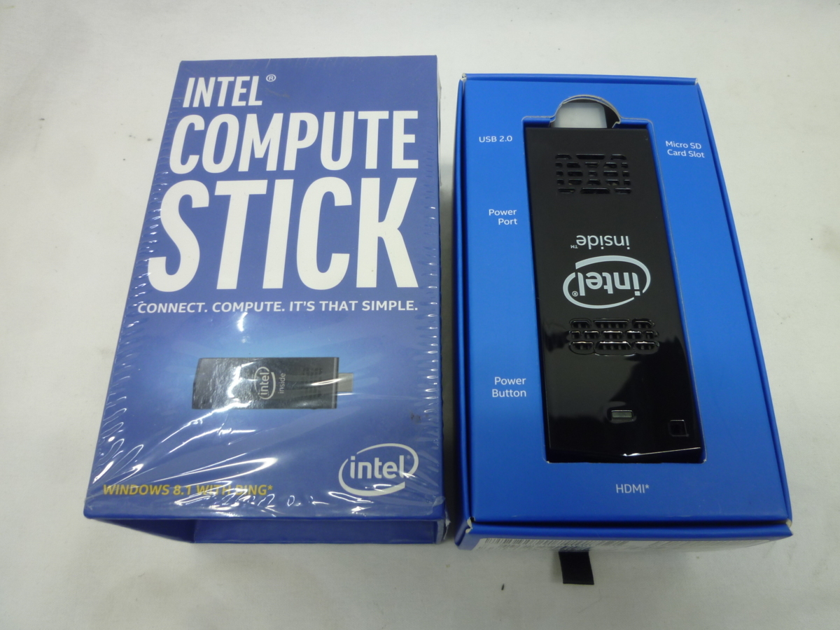 【目立った傷や汚れなし （詳細）】☆【インテル】Intel スティック型パソコン Compute Stick STCK1A32WFC 中古品 ...