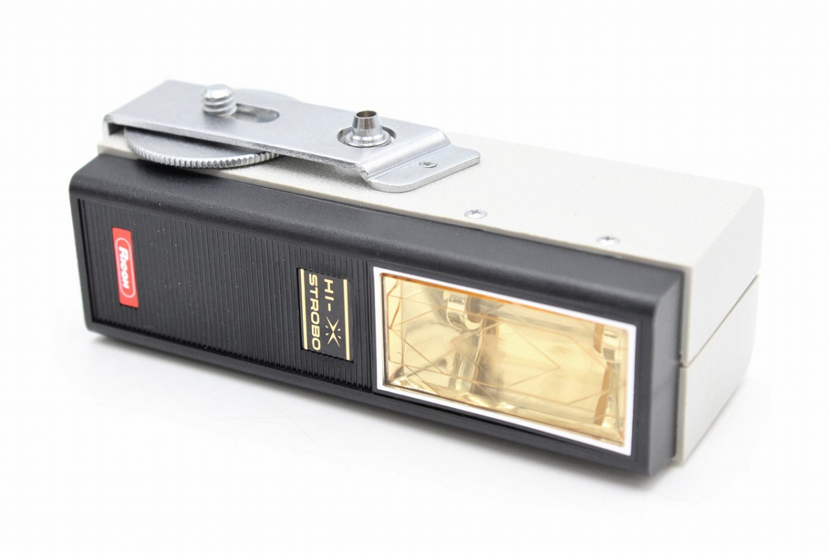 【やや傷や汚れあり】【行董】 RICOH リコー HI STROBO ハイ ストロボ 光学機器 カメラ周辺機器 照明 発光 昭和レトロ ...