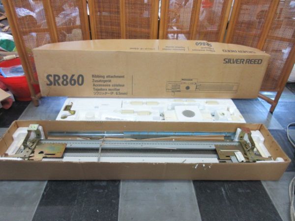 【傷や汚れあり】SILVER REED SR860/KC860 リブニッター/電子キャリッジ＊ジャンク品 の落札情報詳細| ヤフオク落札価格 ...