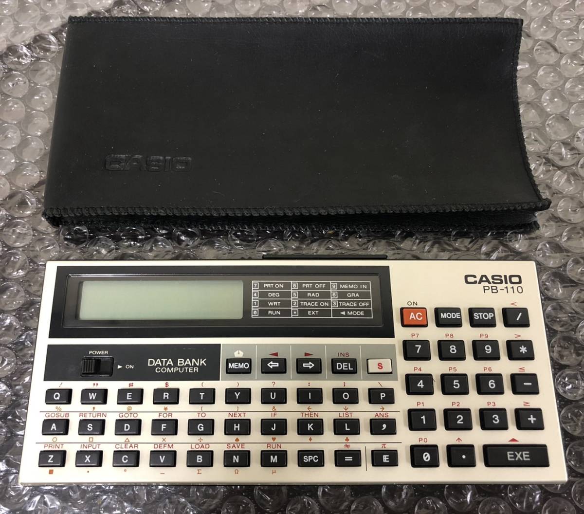 【全体的に状態が悪い】L6429(022)-311/MR3000【名古屋】CASIO カシオ DATA BANK COMPUTER PB-110の落札情報詳細 - Yahoo!オークション落札 ...