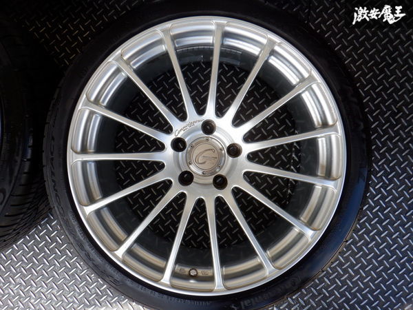 【傷や汚れあり】売り切り YOKOHAMA ヨコハマ Connoisseur No.151C コニサー 19インチ 8.5J +45 9.5J +45 5穴 PCD114.3 ...