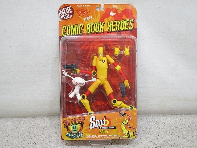 【未使用】COMIC BOOK HEROES Scud The Disposable Assassin フィギュア 未開封の落札情報詳細 ...