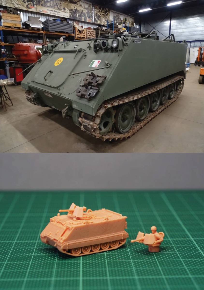 【未使用】1/144 未組立 USA M113A1 Armored Personal Carrier Resin Kit (S1897)の落札 ...
