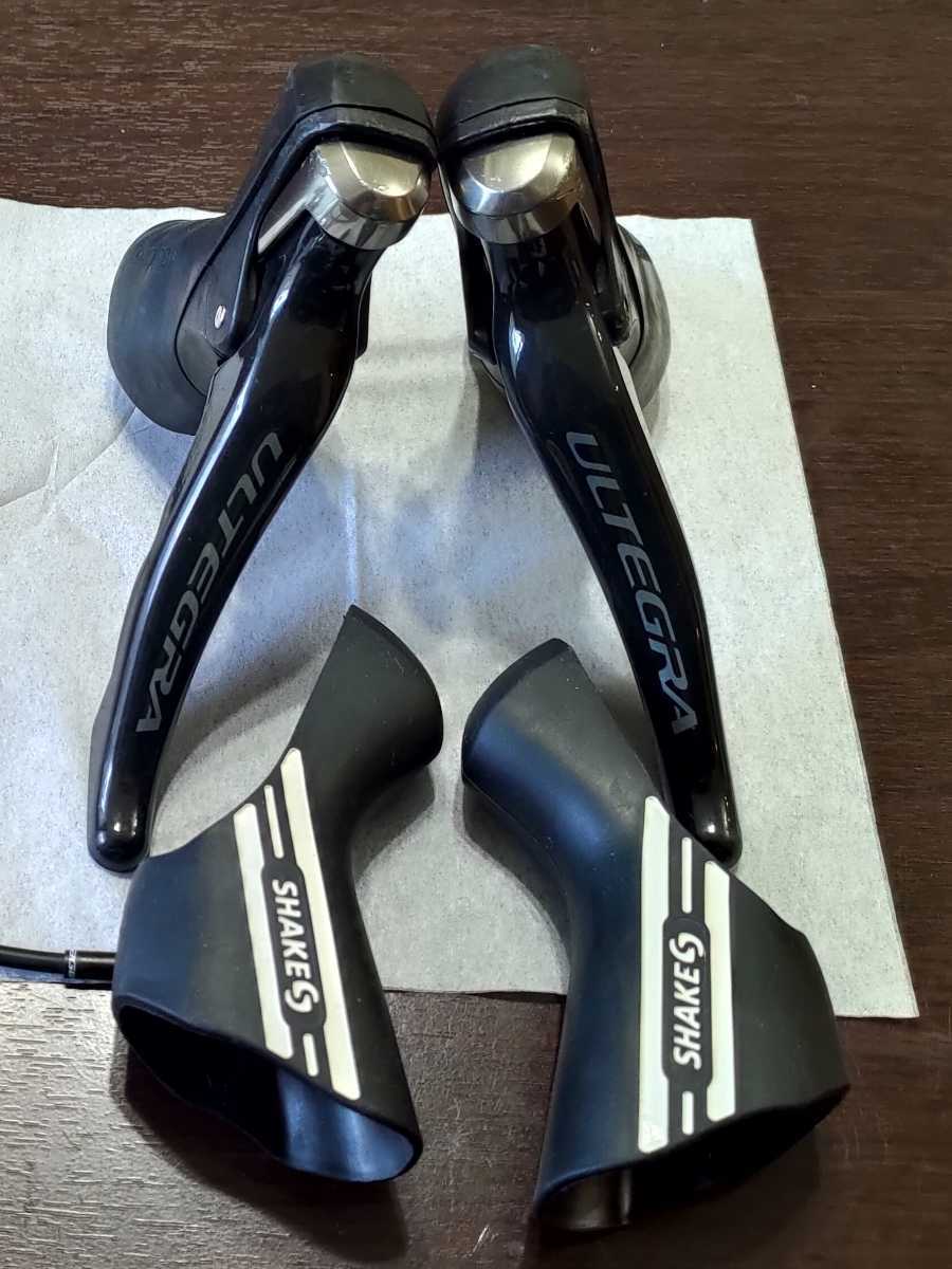 【傷や汚れあり】（中古）SHIMANO シマノ ultegra セット STIレバー R6800 アルテグラ 11S SHAKESカバー付きの落札情報詳細 - ヤフオク落札価格検索 オークフリー