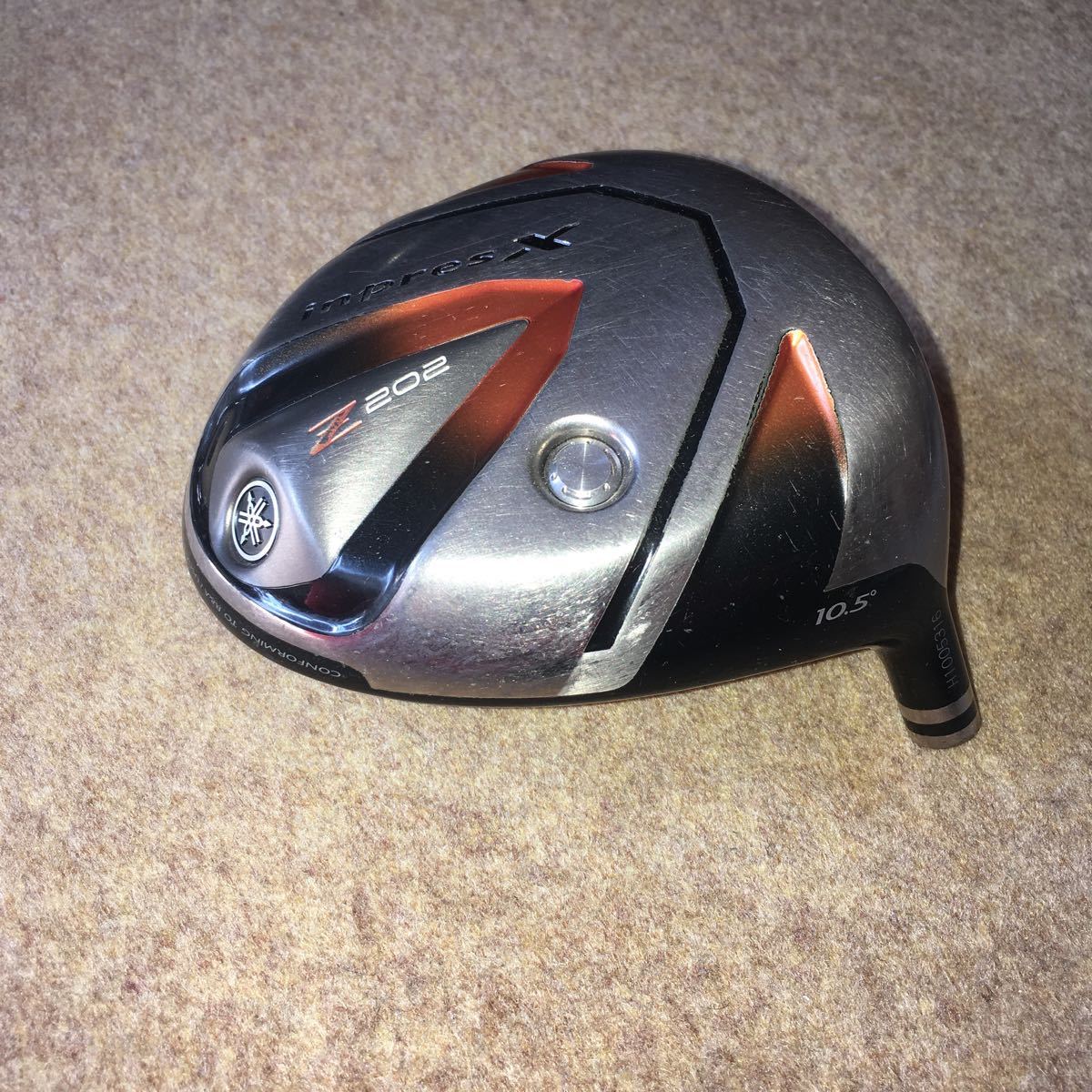 【傷や汚れあり】YAMAHA インプレス inpres X Z202 10.5度の落札情報詳細 - ヤフオク落札価格検索 オークフリー