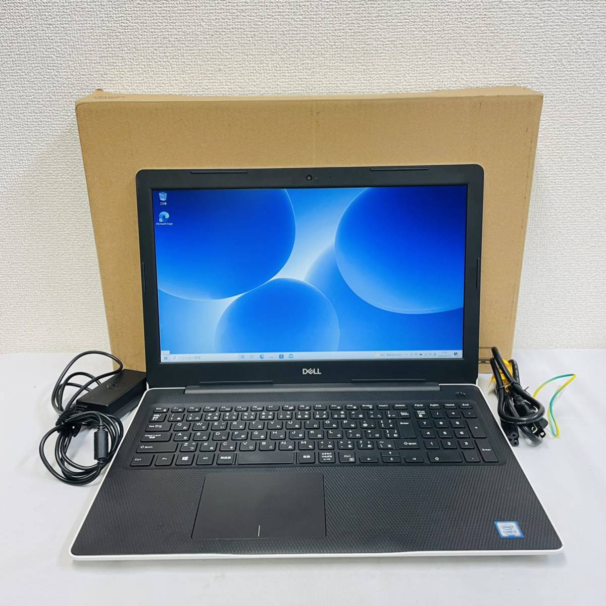 【目立った傷や汚れなし】美品 動作品 DELL Inspiron 3581 Core i3 7020U 2.3GHz 4GB 1TB HDD ...