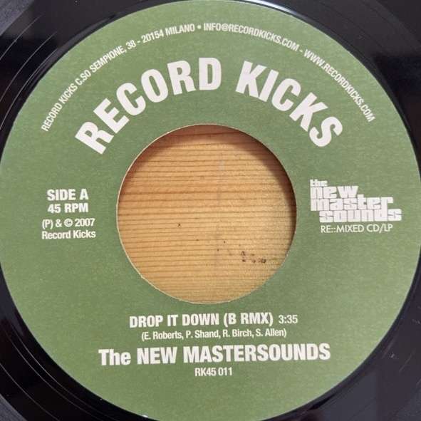 【やや傷や汚れあり】THE NEW MASTERSOUNDS STEVEN PERRI & ZAMAUN DROP IT DOWN ...