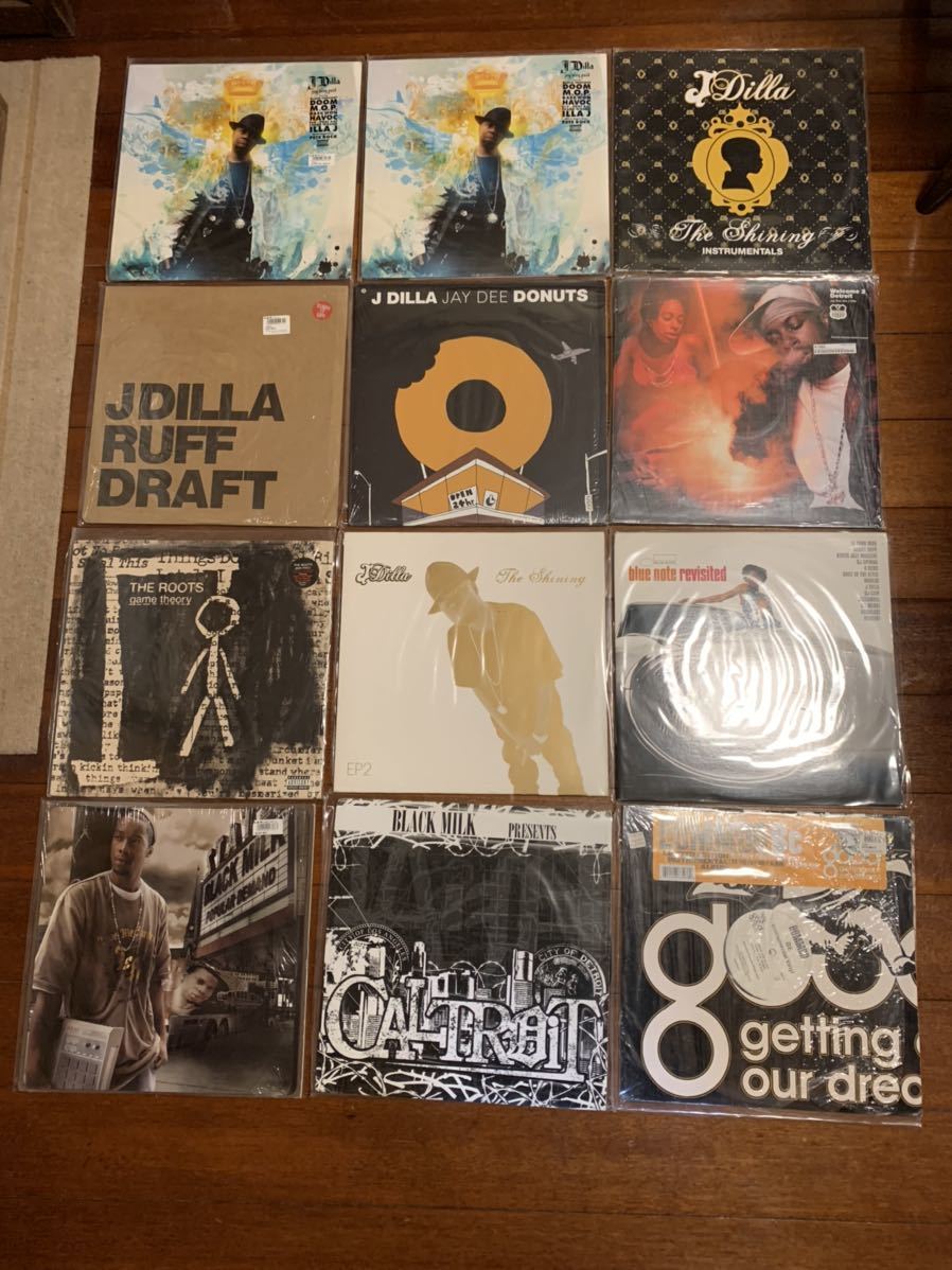 【傷や汚れあり】j dilla jay dee 関連作品等 デトロイト detroit hip hop まとめて LP アルバム james ...