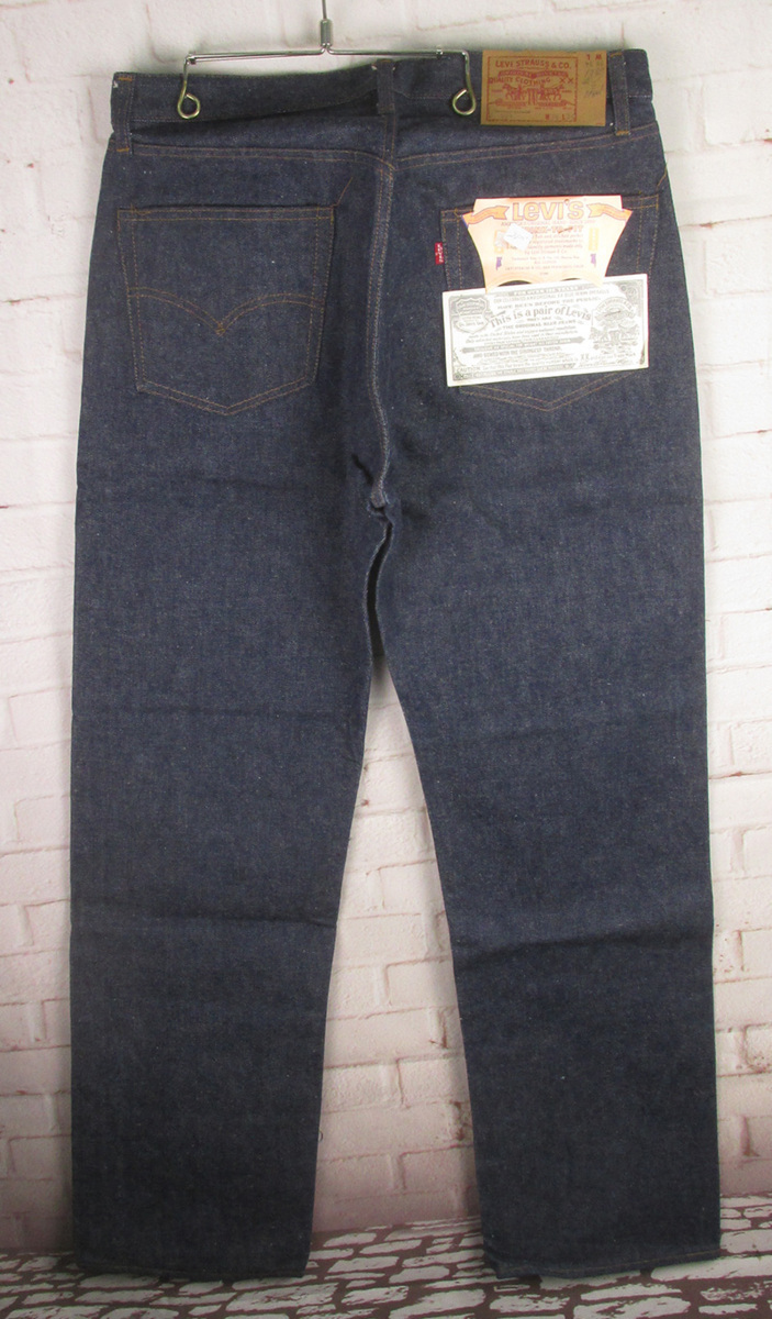 【未使用】NZALKHP13345 ビンテージ LEVI'S リーバイス 501 66後期 デニムパンツ ジーンズ W36 デッドストックの落札情報詳細 - ヤフオク落札価格検索 オークフリー