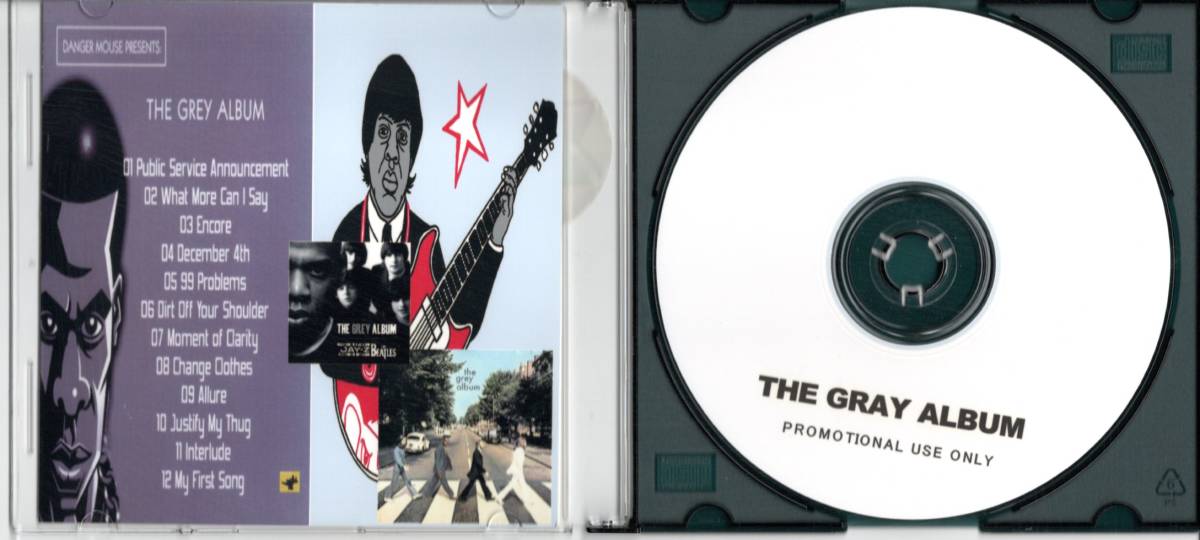 【未使用】CD【THE GREY ALBUM (Sampling from THE BEATLES and Jay-Z)】Beatles ...