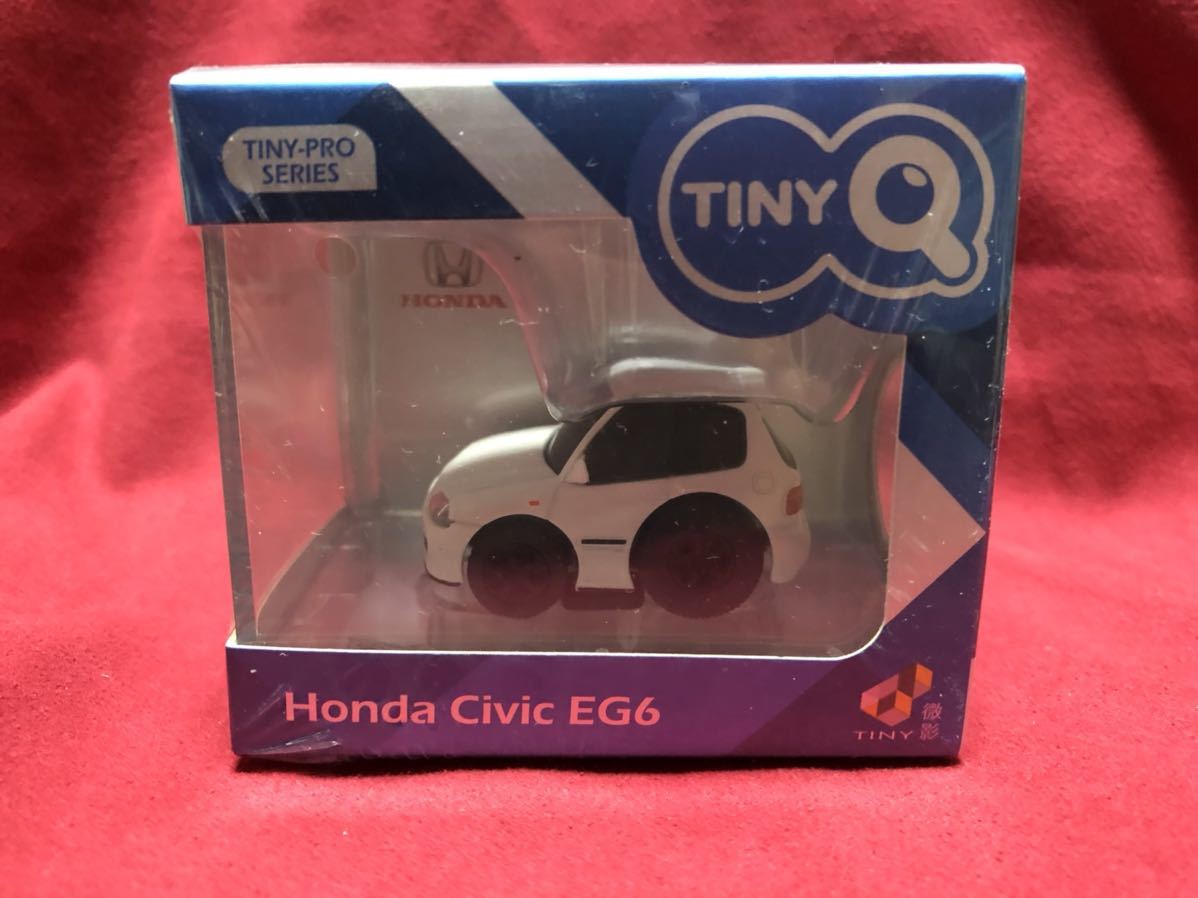 【未使用に近い】TINY-PRO SERIES TINYQ Honda Civic EG6 Frost White TINY Q タイニーQ ホンダ シビック チョロQサイズの落札情報詳細 ...