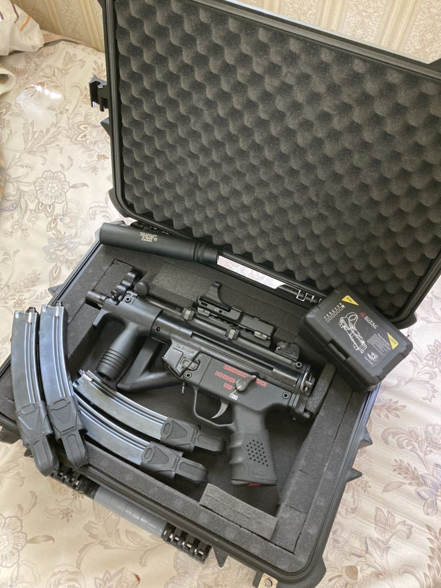 【やや傷や汚れあり】絶版品 systema ptw tw5 mp5 トレポンk h&k マグプル 即決特典満載 マガジン move ペリカン風 ...