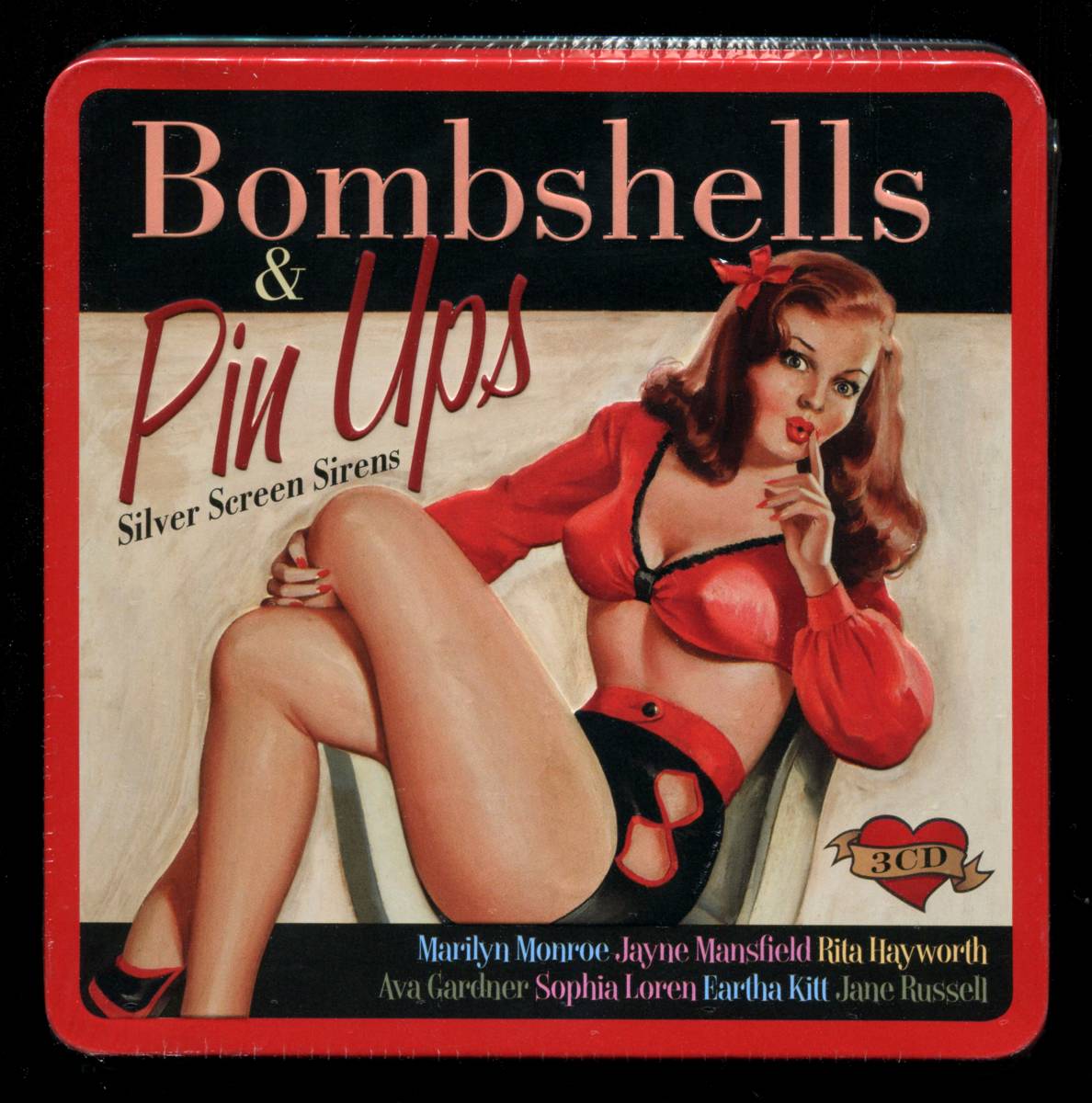 【未使用】☆送料込/ Bombshells & Pin Ups：Silver Screen Sirens / Marilyn Monroe Jane Russell Sophia Loren ...