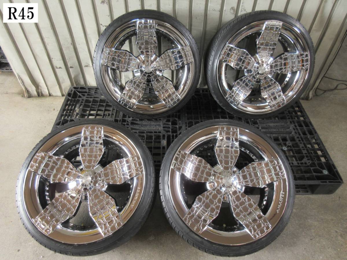ASANTI アシャンティ AF122 20インチ 9J？？ 10J？？ 5穴 PCD112 245/35ZR20 255/35R20 付 4 ...