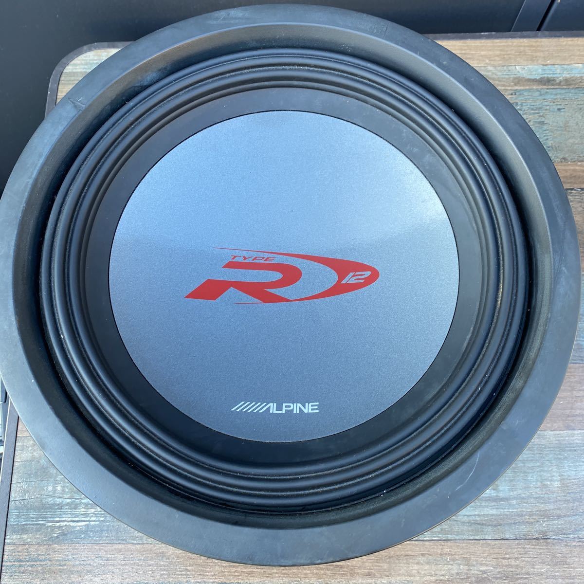 【傷や汚れあり】ALPINE サブウーハー TYPE R 12 SWR-1242D 動作未確認 ジャンク の落札情報詳細| ヤフオク落札価格 ...