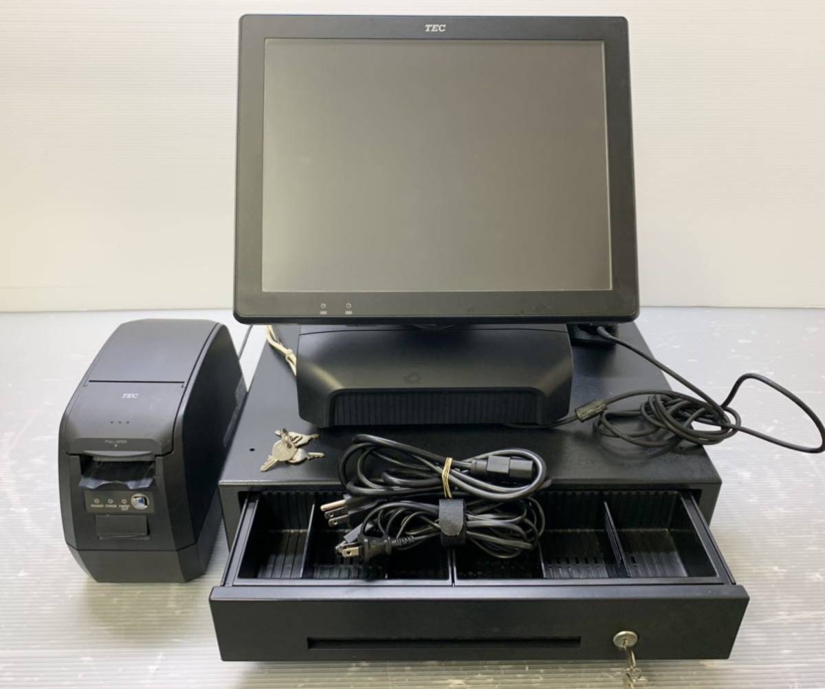 東芝テック TEC プリンタ一体型POSターミナル WILLPOS-Mini QT-200 (QT-200-F2-52WA-R)/15型TFTモデル/OSなし（SSD全消去済）/ジャンク扱い ...