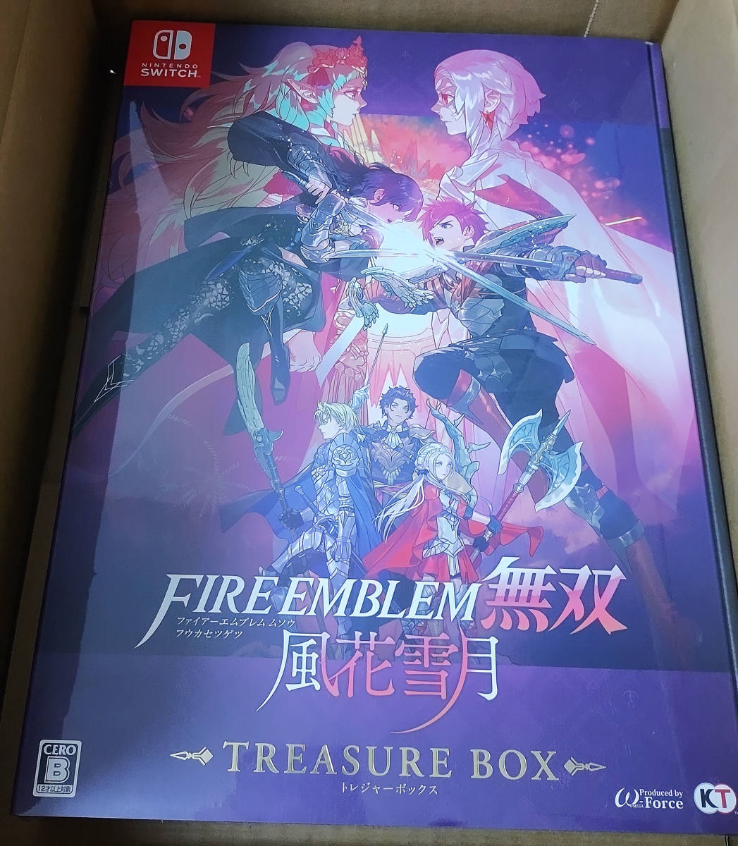 【目立った傷や汚れなし】ファイアーエムブレム無双 風花雪月 豪華版 TREASURE BOX（Switch）GAMECITY特典付き の落札情報詳細| ヤフオク落札価格情報 オークフリー