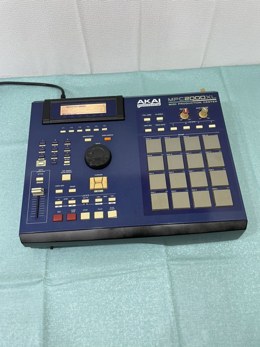 【やや傷や汚れあり】AKAI professional MPC2000XL MIDI PRODUCTION CENTER の落札情報詳細 ...