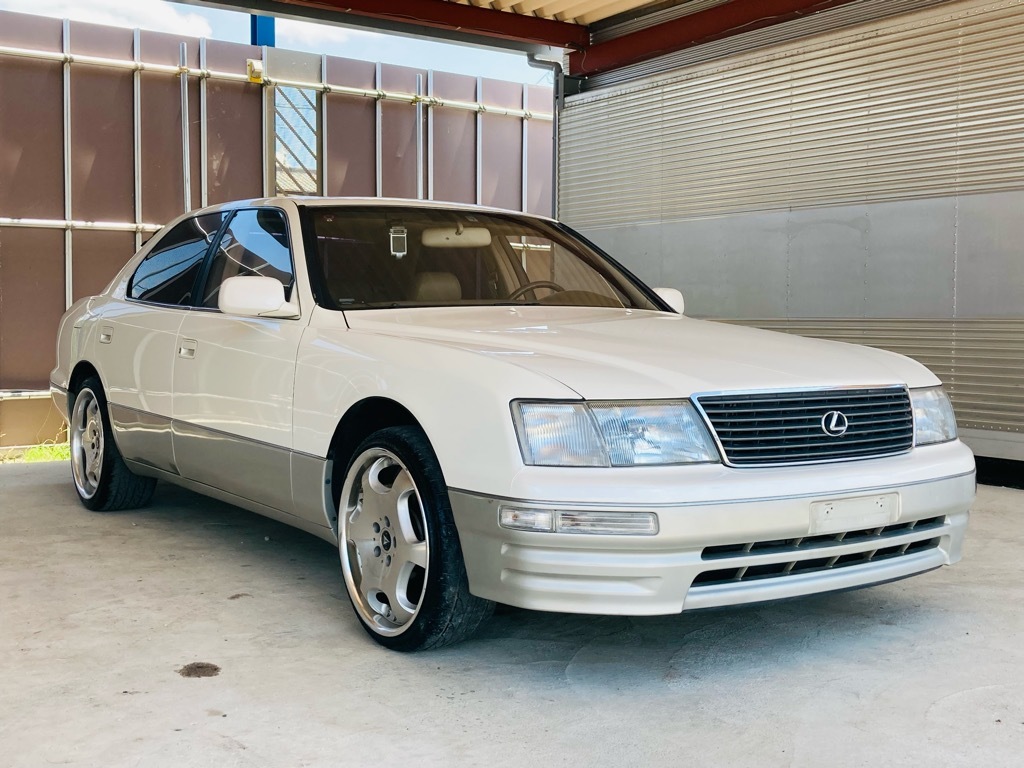 【走行距離 ？km】レクサス LS400 逆輸入車 新車並行 セルシオ UCF20 パールツートン 革 サンルーフの落札情報詳細 ...