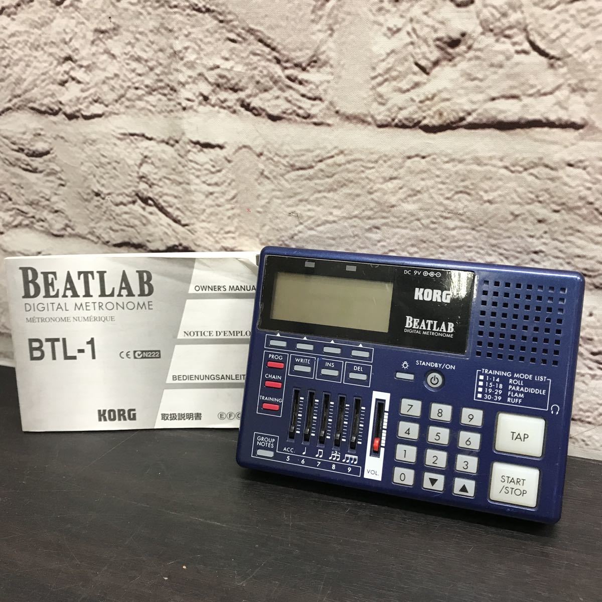 【傷や汚れあり】s10712-1864 KORG BTL-1 BEATLAB メトロノーム コルグ の落札情報詳細 - ヤフオク落札価格検索 ...