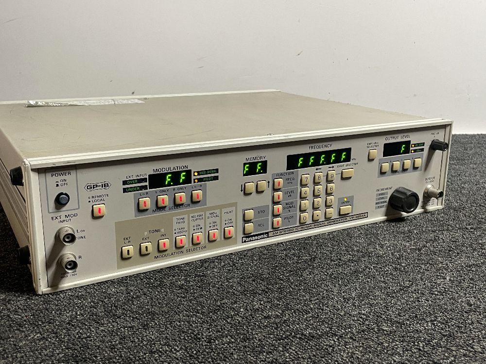 【やや傷や汚れあり】102 Panasonic AM STEREO SIGNAL GENERATOR VP-8254A / パナソニック の ...