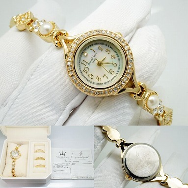 713-0423 GRAND JOUR グランジュール レディース腕時計 革ベルト クオーツ MJ-GJQA01 稼働品 の落札情報詳細 ...