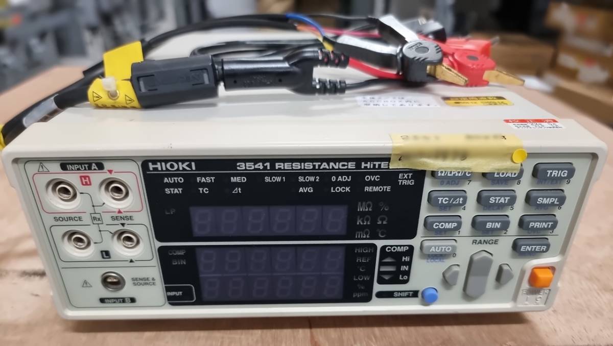 HIOKI 日置電機 RESISTANCE HiTESTER 3541 抵抗計 の落札情報詳細| ヤフオク落札価格情報 オークフリー