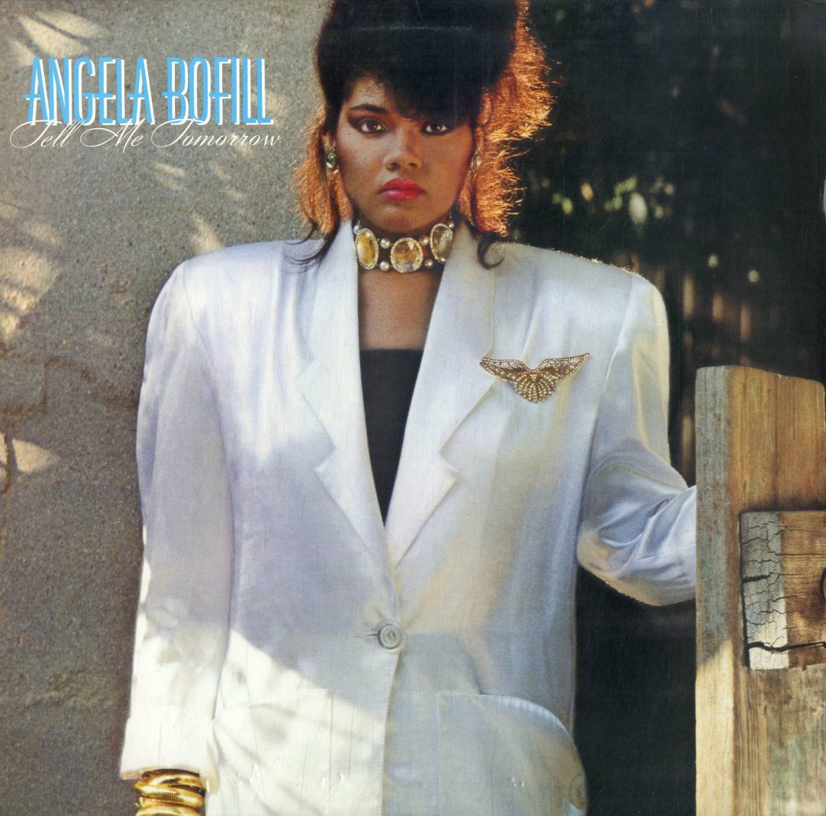 【やや傷や汚れあり】A00512663/LP/アンジェラ・ボフィル(ANGELA BOFILL)「Tell Me Tomorrow (1985 ...