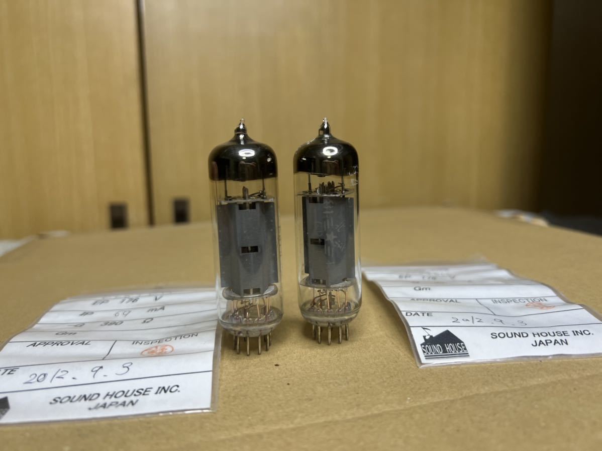 【やや傷や汚れあり】真空管 EL84 EH 2本セットの落札情報詳細 - ヤフオク落札価格情報 オークフリー