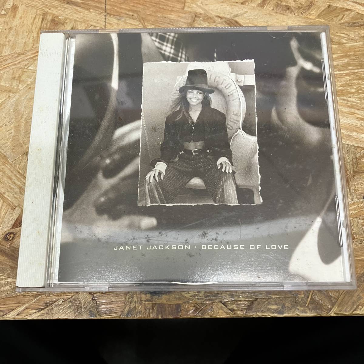 【目立った傷や汚れなし】シ HIPHOP,R&B JANET JACKSON - BECAUSE OF LOVE シングル,RARE,名曲 ...