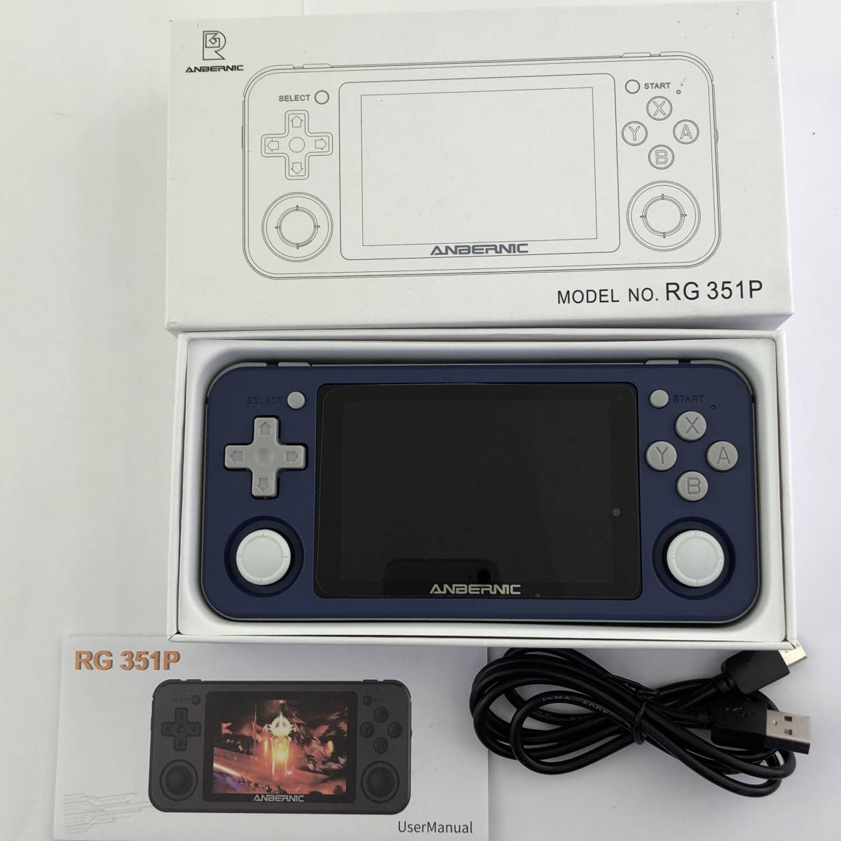 【やや傷や汚れあり】【通電確認済】美品 ANBERNIC RG 351P エミュレータ 箱 の落札情報詳細| ヤフオク落札価格情報 オークフリー