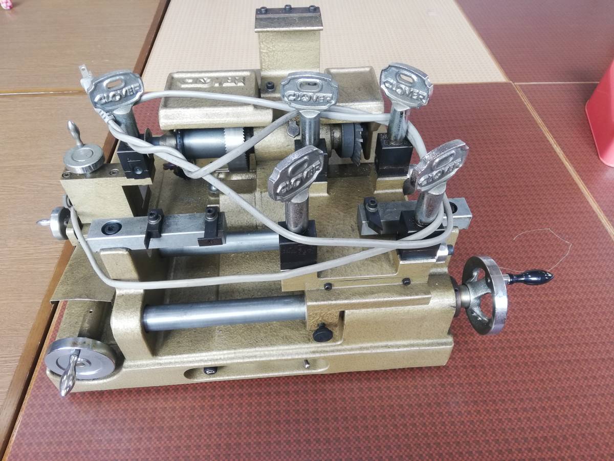 【やや傷や汚れあり】CLOVER クローバー キーマシン 合鍵複製機 合鍵作成機 キーカッティングマシン 合カギの落札情報詳細 - ヤフオク ...