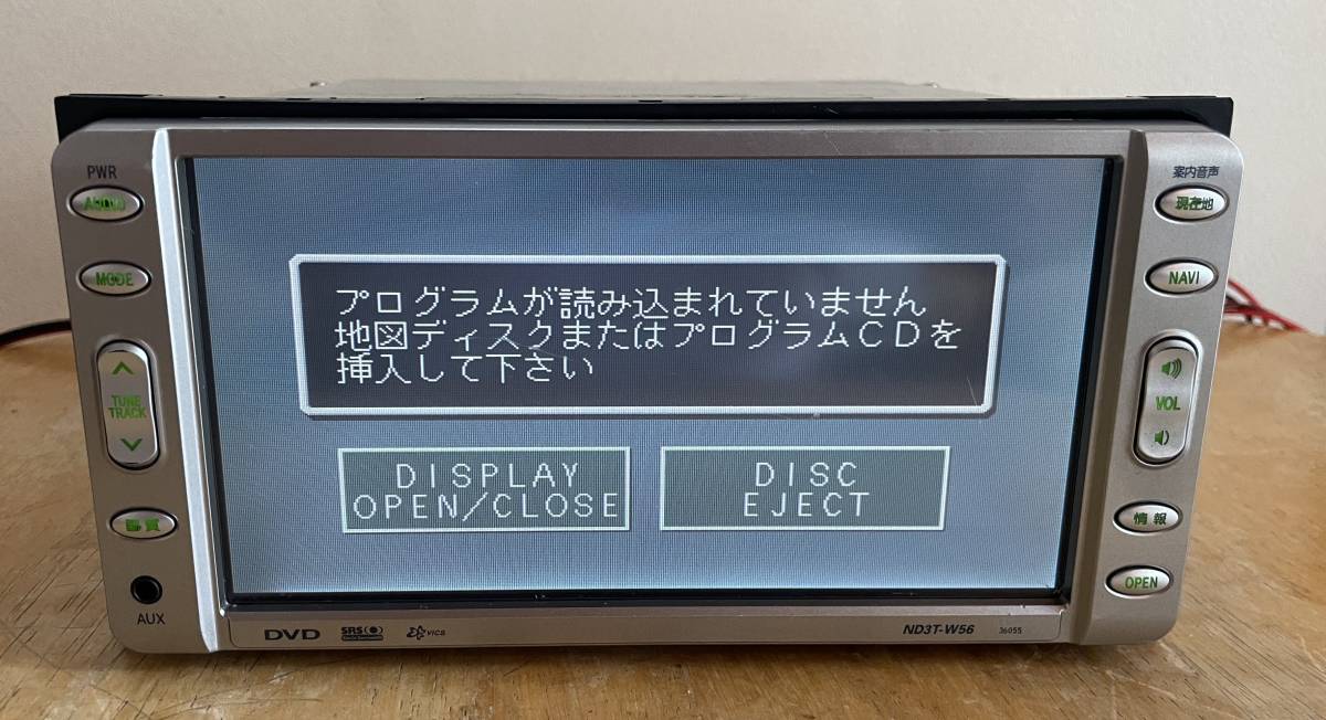 【傷や汚れあり】トヨタ 純正 DVDナビ ND3T-W56の落札情報詳細 - ヤフオク落札価格検索 オークフリー