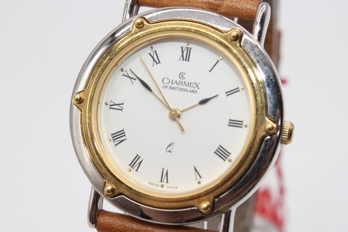 【やや傷や汚れあり】CHARMEX SWITZERLAND メンズ 腕時計 クォーツ 稼働中 スイス製 の落札情報詳細| ヤフオク落札価格情報 ...
