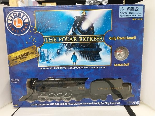 【傷や汚れあり】現状品 LIONEL 7-11803 THE POLAR EXPRESS G-GAUGE READY-TO-PLAY SET ...