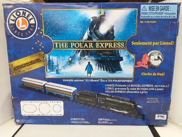【傷や汚れあり】現状品 LIONEL 7-11803 THE POLAR EXPRESS G-GAUGE READY-TO-PLAY SET ...