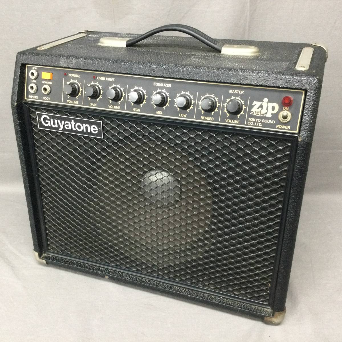【傷や汚れあり】040830 214503 Guyatone グヤトーン Zip455 GA-455 ギターアンプ コンボ 2ch 音響 通電確認済 の落札情報詳細| ヤフオク落札価格情報 ...