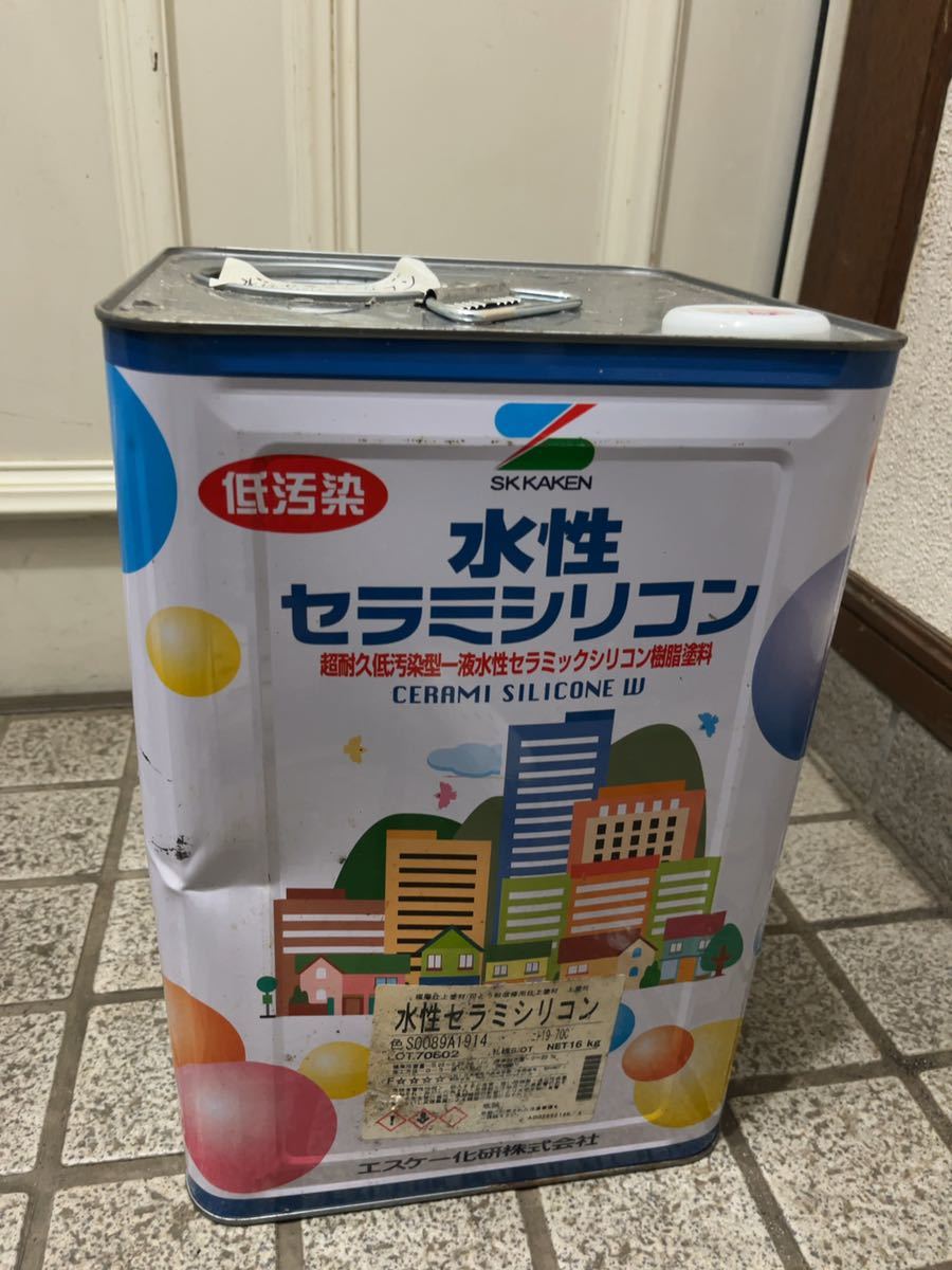 【未使用】未開封 エスケー化研 水性セラミシリコン 色ニト19-70C 16kg セラミックシリコン樹脂塗料 ①の落札情報詳細 - ヤフオク落札価格検索 オークフリー