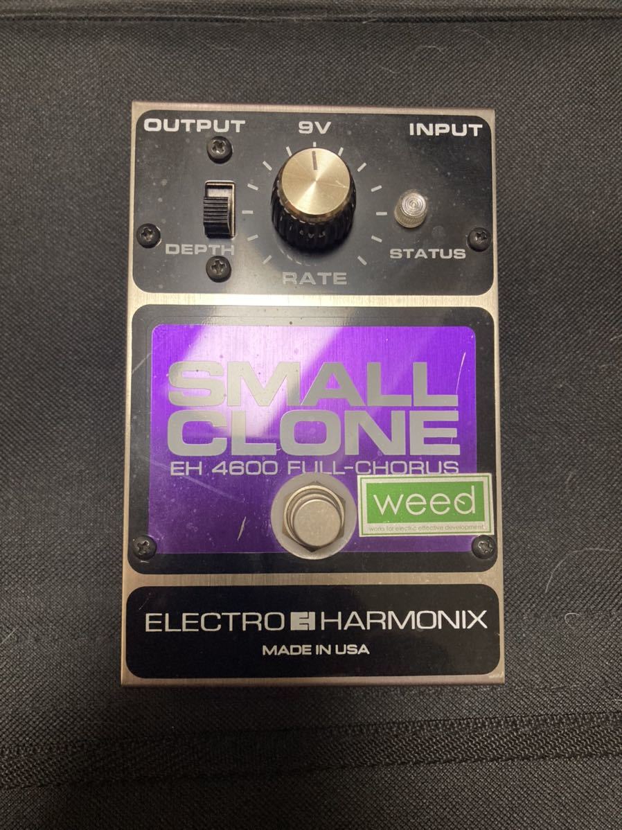 【やや傷や汚れあり】WEED electro harmonix SMALL CLONEの落札情報詳細 - ヤフオク落札価格検索 オークフリー