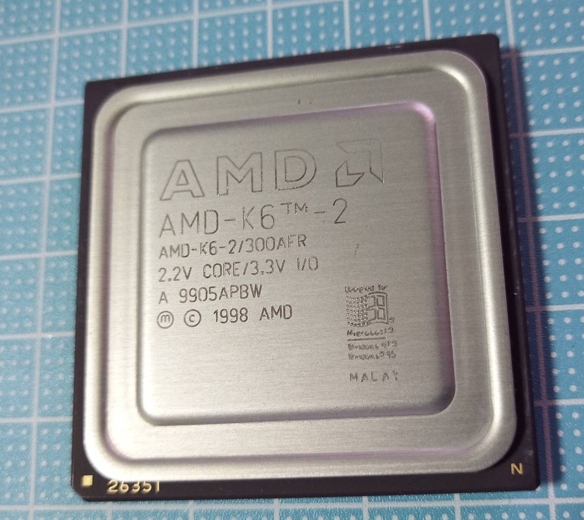 【傷や汚れあり】AMD K6-2 300AFR Socket7 ジャンクの落札情報詳細 - Yahoo!オークション落札価格検索 オークフリー
