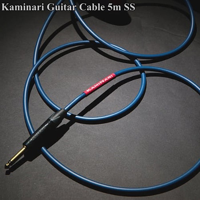 【未使用】Kaminari Guitar Cable 5m SS K-GC5SS カミナリ ギターケーブルの落札情報詳細 - ヤフオク落札価格検索 オークフリー
