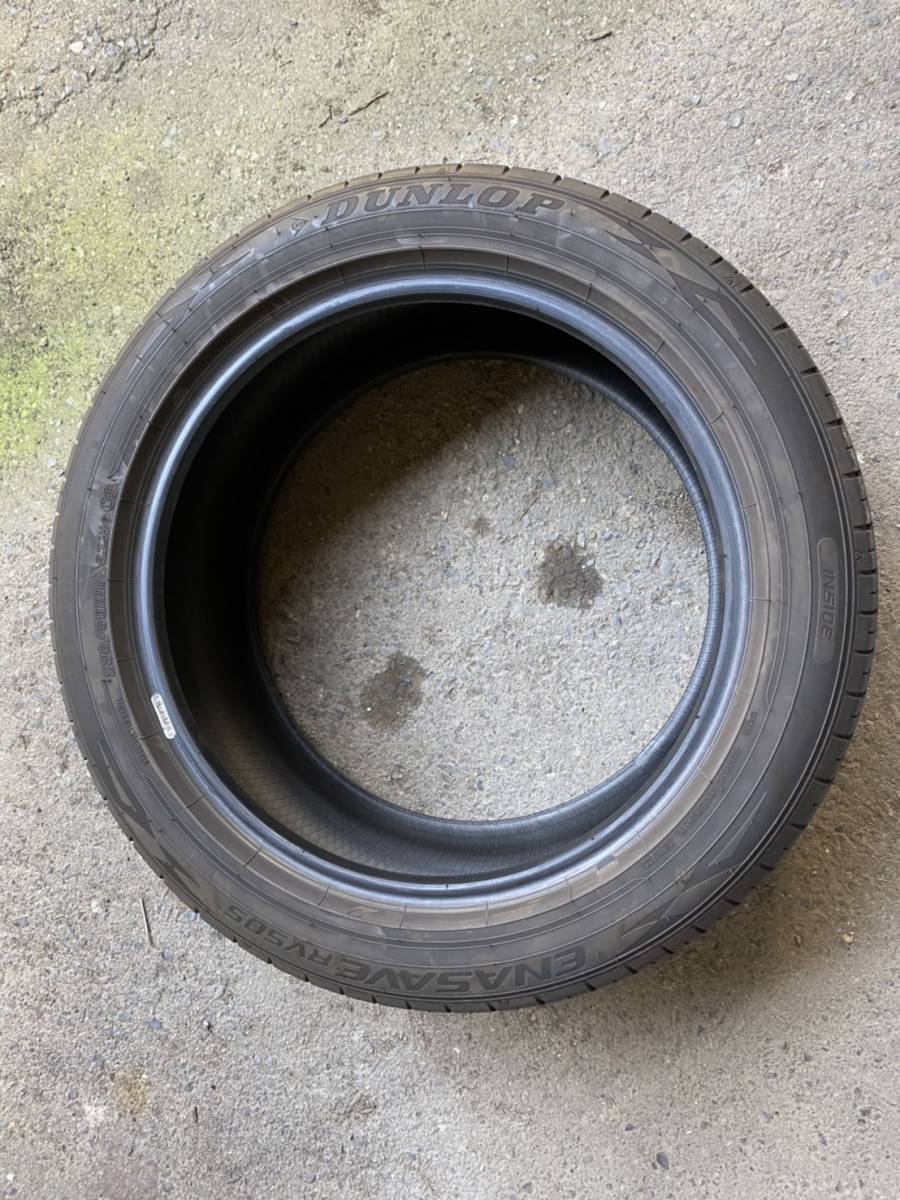 【やや傷や汚れあり】☆2020年製 バリ溝 国産 DUNLOP ENASAVE RV505 235/50R18 97W 1本 アルファード ヴェルファイア ヴェゼルRS エルグランド スペア用 ...