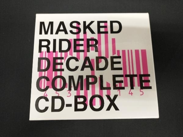 【やや傷や汚れあり】(キッズ) CD 仮面ライダーディケイド:MASKED RIDER DECADE COMPLETE CD-BOX(DVD付 ...