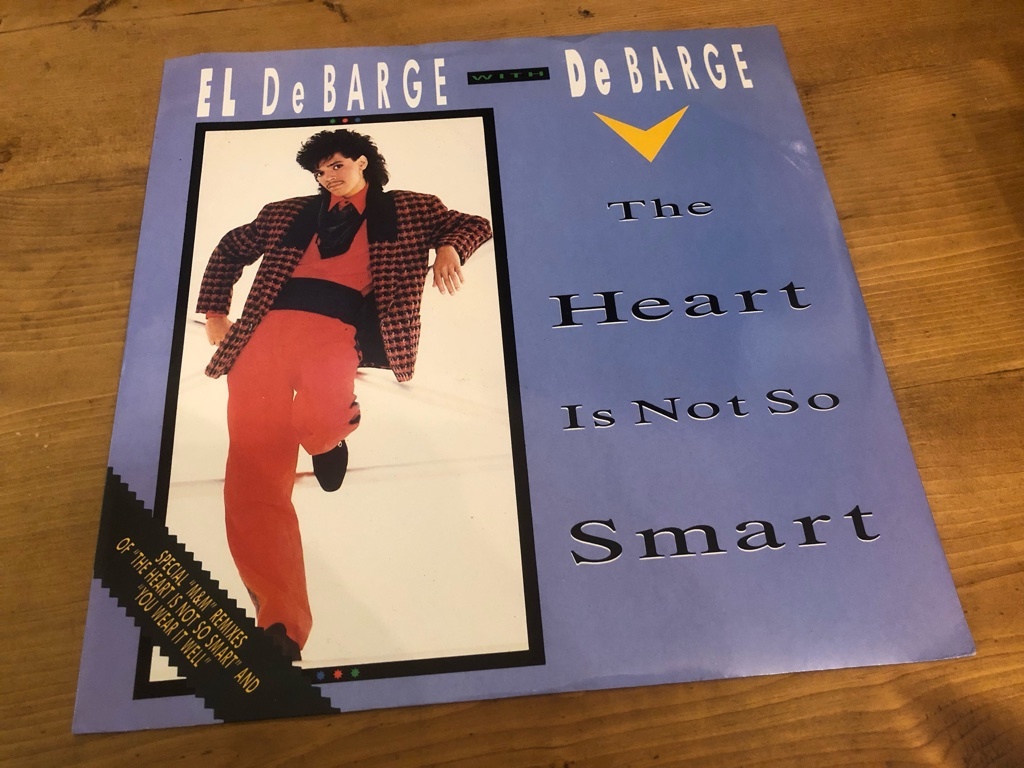 【傷や汚れあり】12”★El DeBarge With DeBarge / The Heart Is Not So Smart / シンセ ...