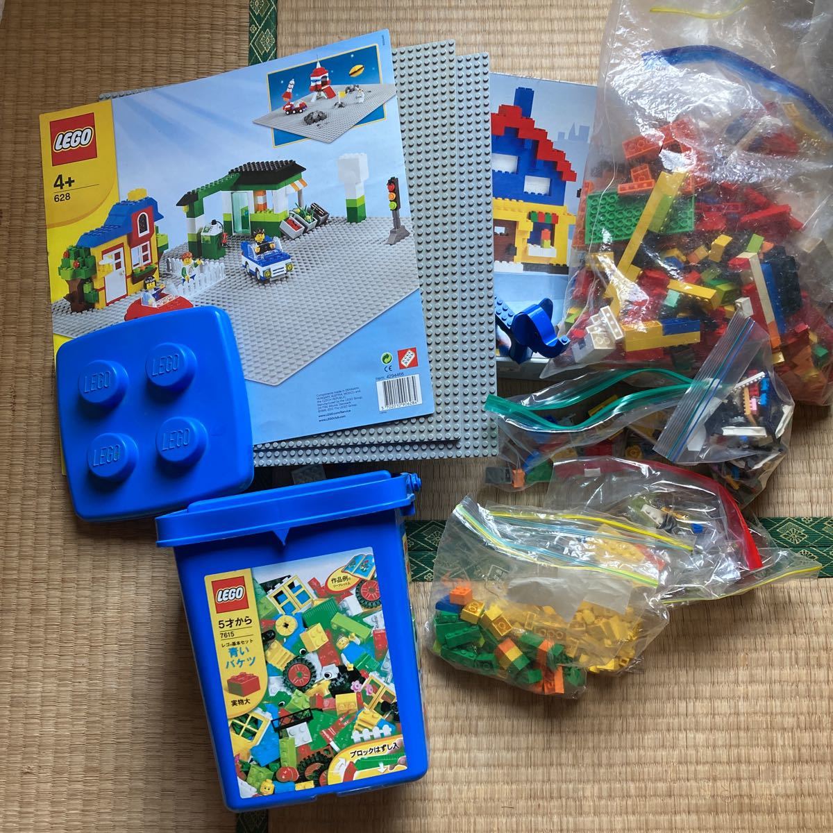 LEGO/レゴ 青いバケツ 4267 レゴブロック 知育玩具 廃盤 大量 おもちゃ 児童用玩具 レゴ基本セット の落札情報詳細| ヤフオク落札 ...