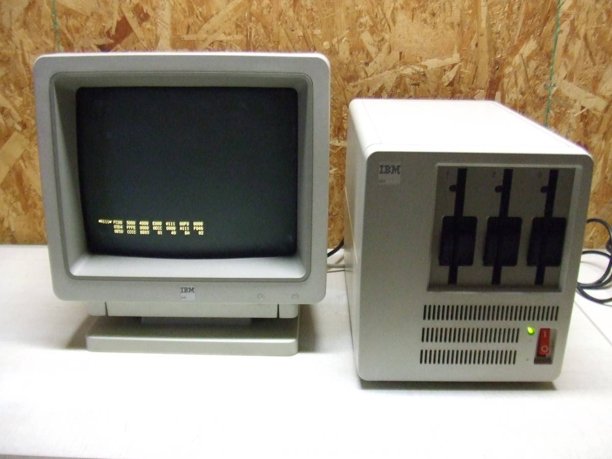 【やや傷や汚れあり】IBM マルチステーション 5555-B01 5551 本体＋モニター セット ジャンクの落札情報詳細 - ヤフオク落札 ...