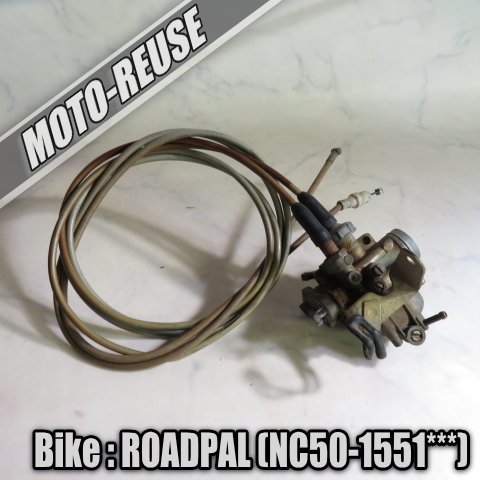 【傷や汚れあり】 【Roadpal ロードパル NC50】純正キャブレター ワイヤー付き「PA 08A」 K14380 の落札情報詳細| ヤフオク落札価格情報 オークフリー